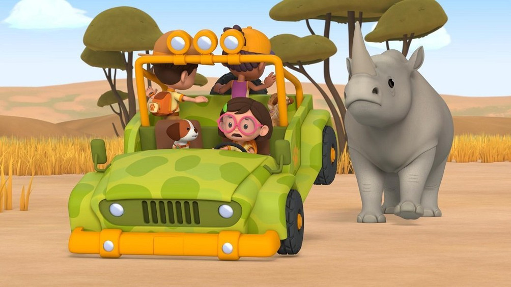 Nosorožec tuponosý jižní - Leo, strážce přírody | Česká televize