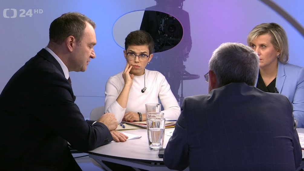 11. února 2024 12:00 - Otázky Václava Moravce | Česká televize