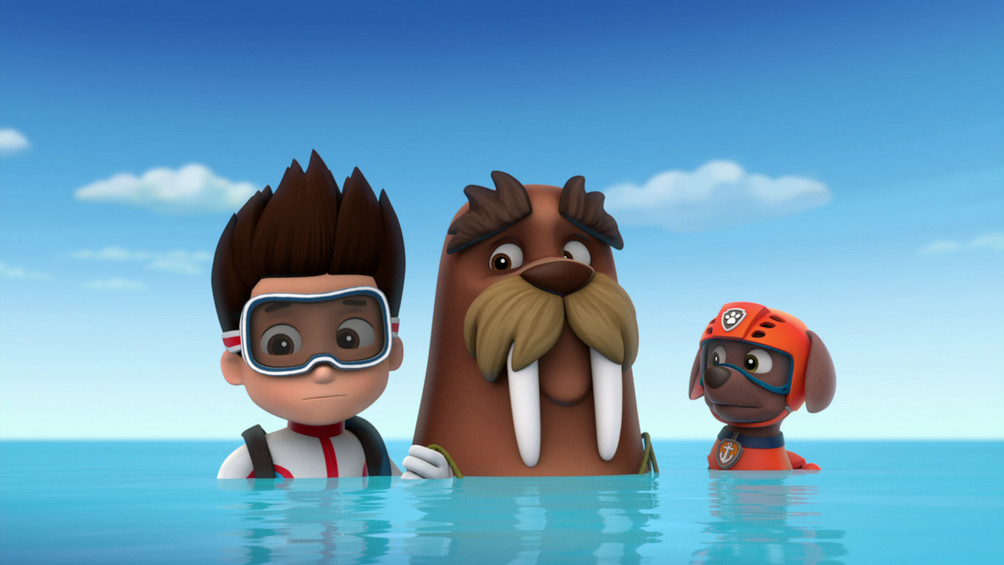 Tlapky a Rabl / Tlapky zachraňují mrože - Tlapková patrola | Česká televize