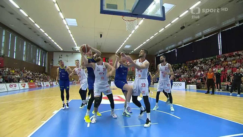 ERA Basketball Nymburk - BK Opava - Maxa NBL | Česká televize