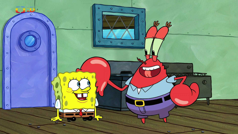 Jednobuněčná obrana / Krabí svaly - SpongeBob v kalhotách | Česká televize