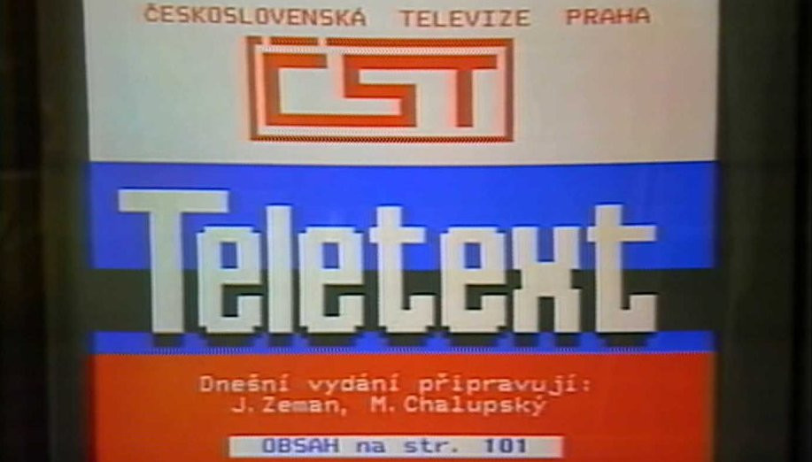 5. květen 1988: Experimentální teletext - Archiv dne | Česká televize