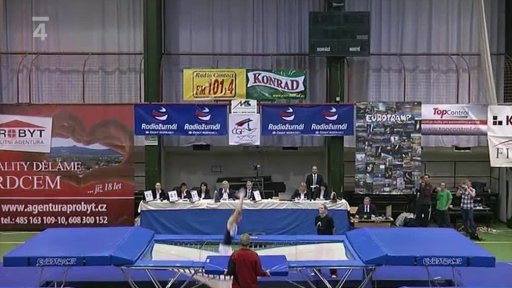 Český pohár ve skocích na trampolíně Liberec - Trampolíny | Česká televize