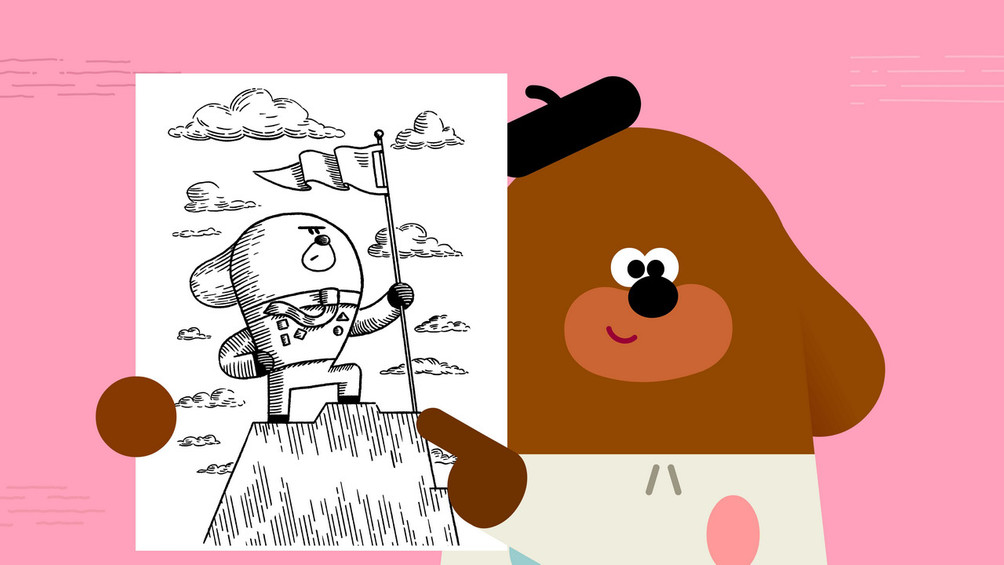 Hafí a odznáček za kreslení - Hej, Hafí! | Česká televize