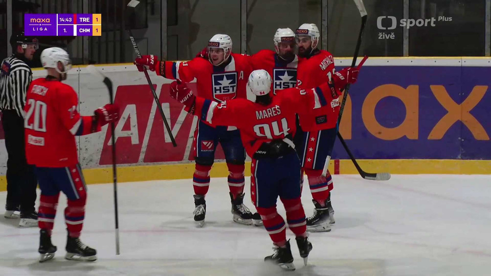 SK Horácká Slavia Třebíč - Piráti Chomutov - Maxa liga | Česká televize