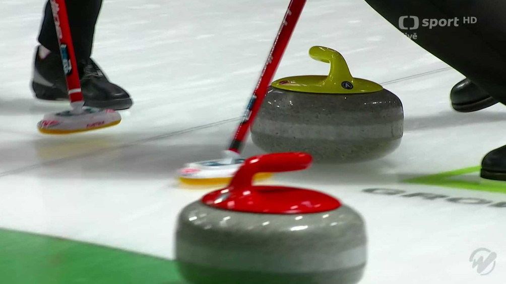 Česko - Rakousko - MS v curlingu 2025 Kanada | Česká televize