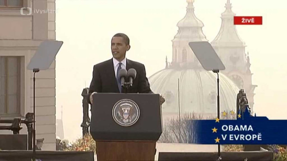 Obama v Praze - Obama v Evropě | Česká televize