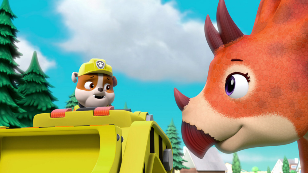 Tlapky štěkají s dinosaury - Tlapková patrola | Česká televize