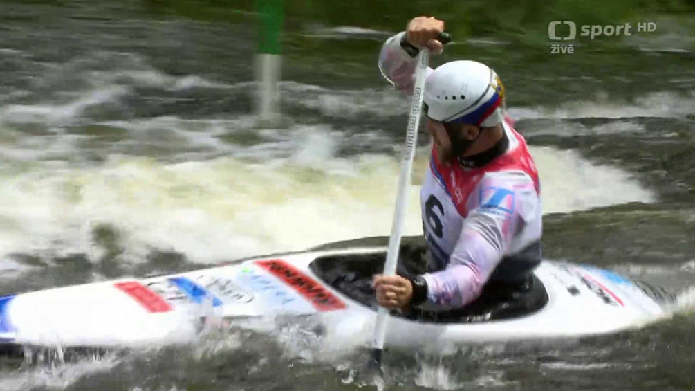 Den s divokou vodou Skupiny ČEZ - Kanoistika | Česká televize