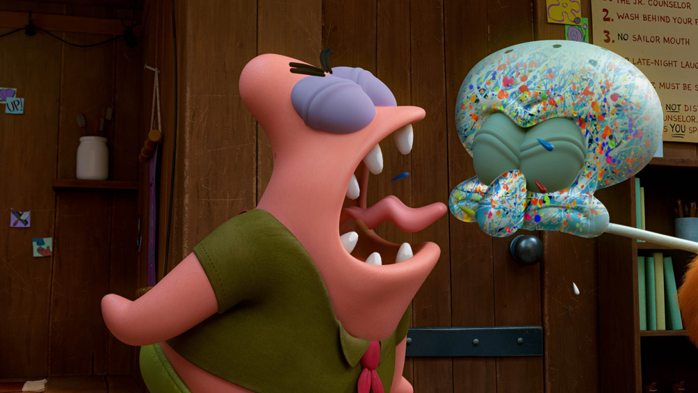 Malujeme se Sépiákem / Kravský tábor - Korálový tábor: SpongeBob na dně ...