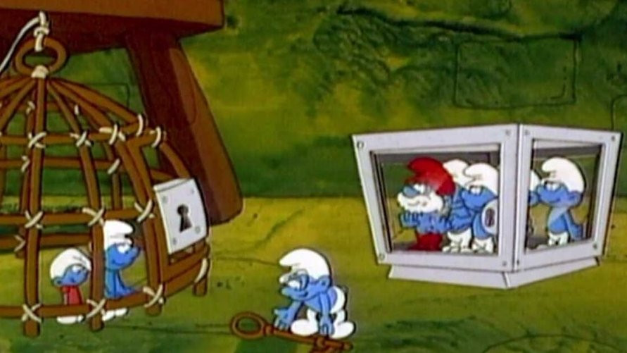 Mozek kocoura Azraela/Šmouličina šťastná hvězda - Šmoulové | Česká televize