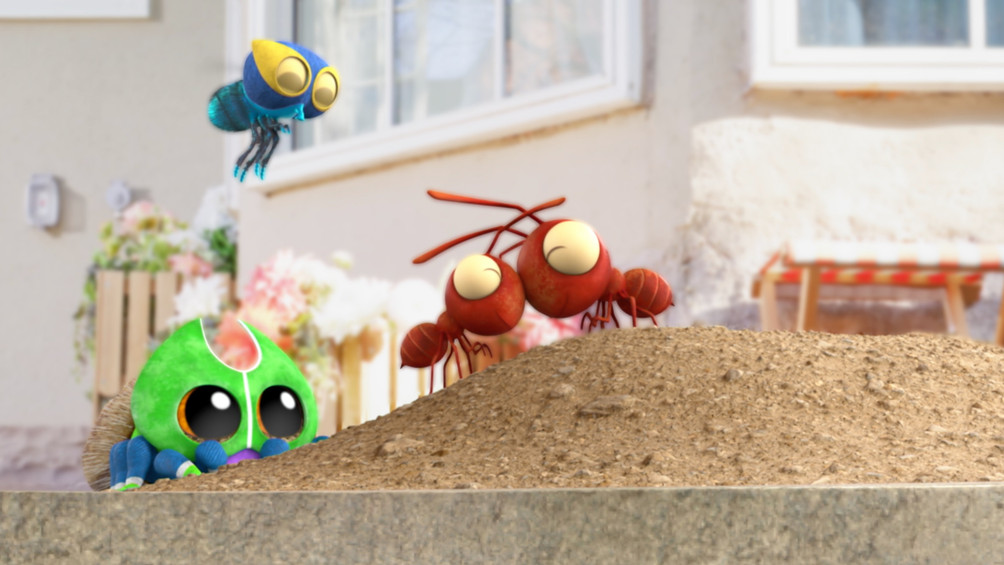 Lukáš s Findleym zachraňují mravence - Pavouk Lukáš | Česká televize