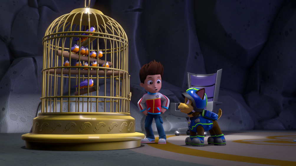 Tlapky zachraňují školní autobus/Tlapky zachraňují slavíky - Tlapková patrola | Česká televize