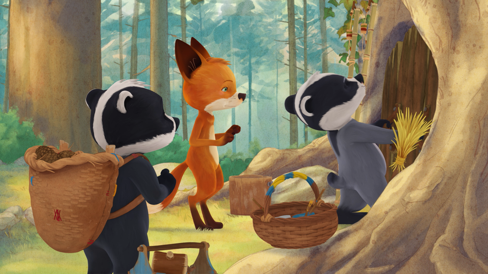 41/52 Rézinčiny barvy - Pan Jezevec a paní Liška | Česká televize