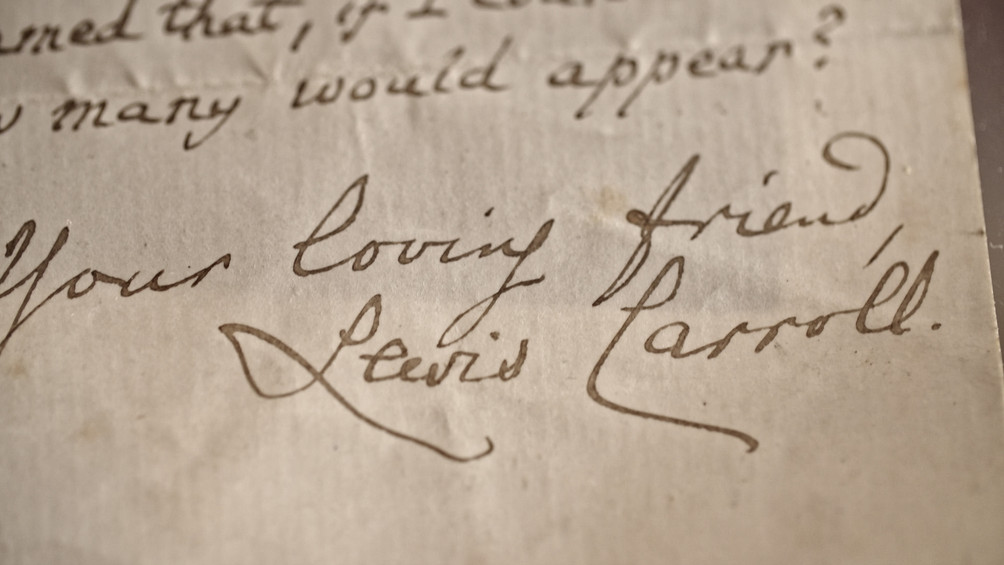 1/4 Alenka v říší divů Lewise Carrolla - Příběhy rukopisů | Česká televize