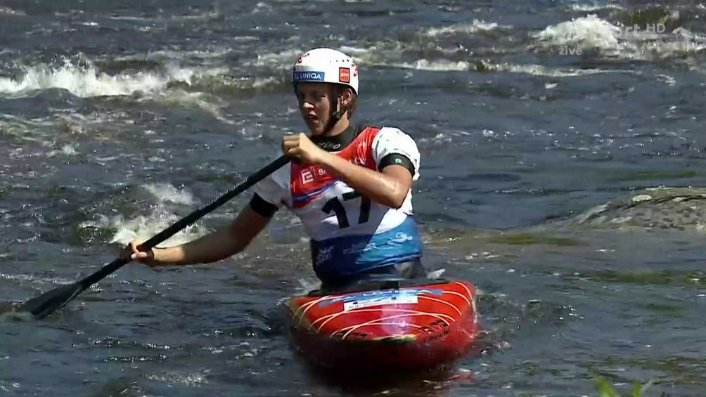 Den s divokou vodou Skupiny ČEZ - Kanoistika | Česká televize