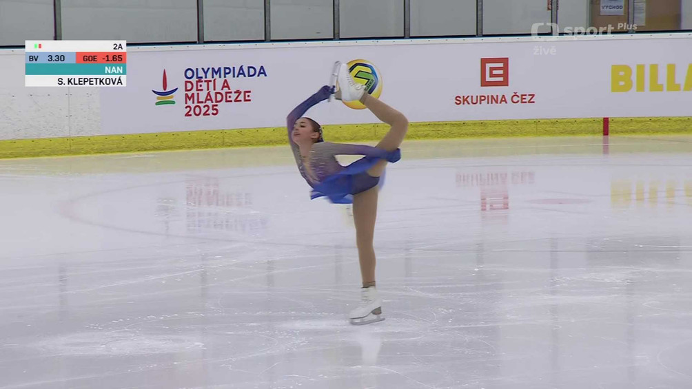 ODM: Krasobruslení - Olympiáda dětí a mládeže | Česká televize