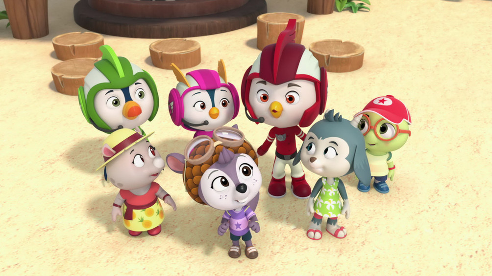 Top Wing zachraňuje Medvěda Zálesáka / Tomík válí - Top Wing: Ptačí ...