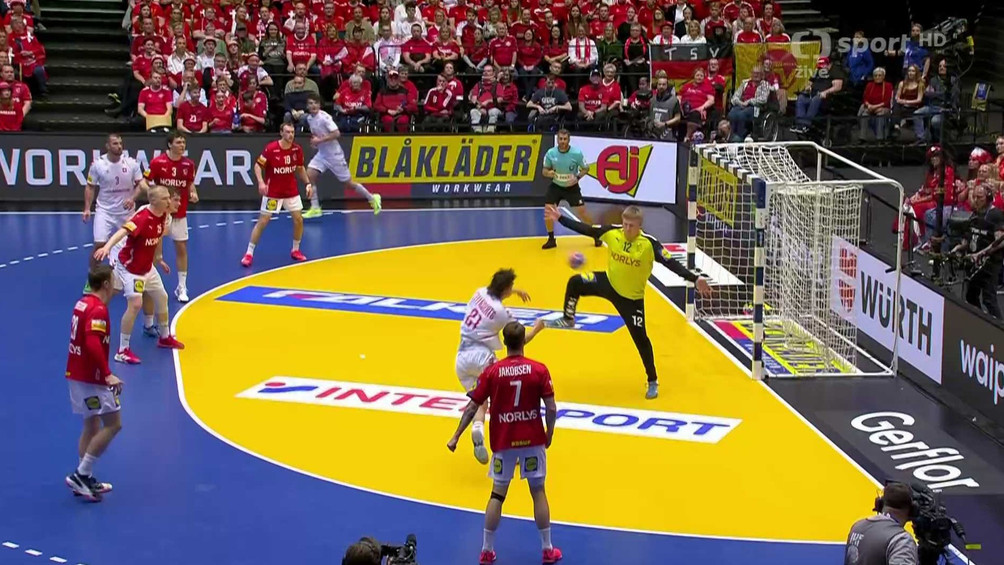 Dánsko - Švýcarsko - MS v házené mužů 2025 | Česká televize