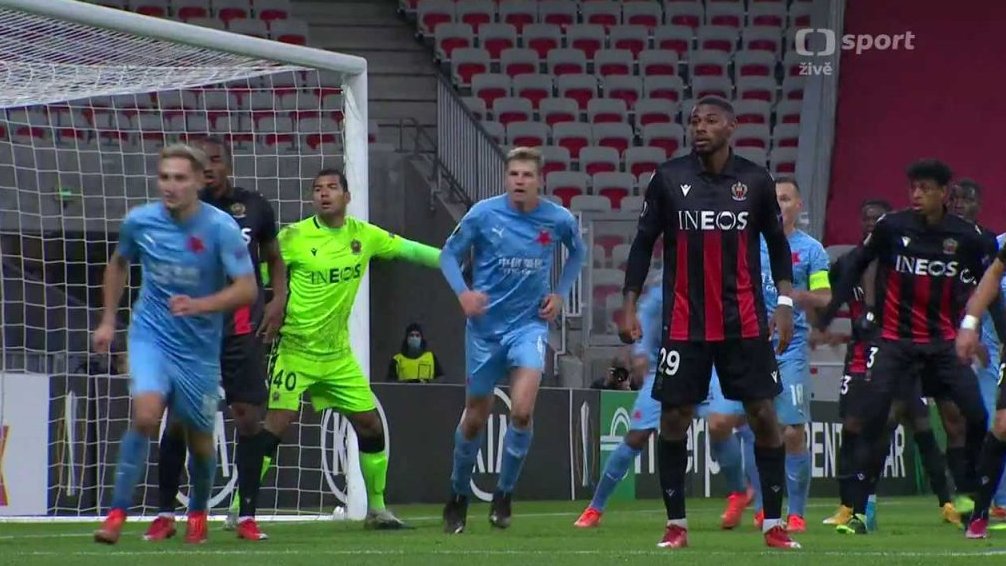 OGC Nice - SK Slavia Praha - Evropská liga UEFA | Česká televize