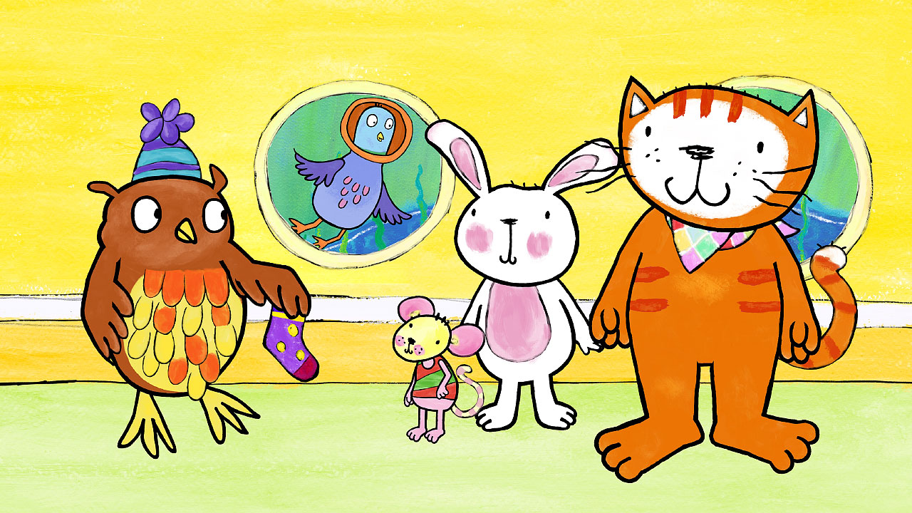 Ztracená ponožka - Kočička Poppy | Česká televize