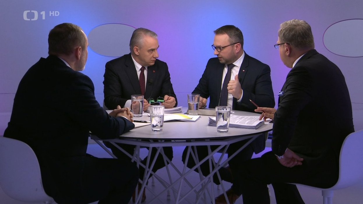 7. ledna 12:00 - Otázky Václava Moravce | Česká televize