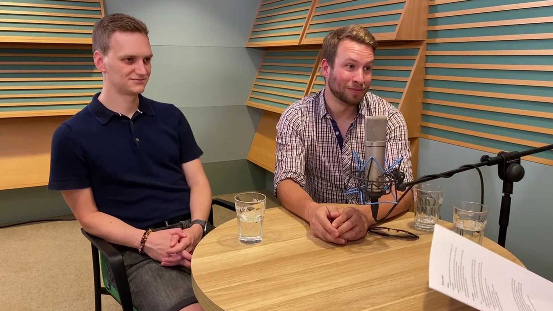 Vít Kubant a Martin Štorkán - Background ČT24 | Česká televize