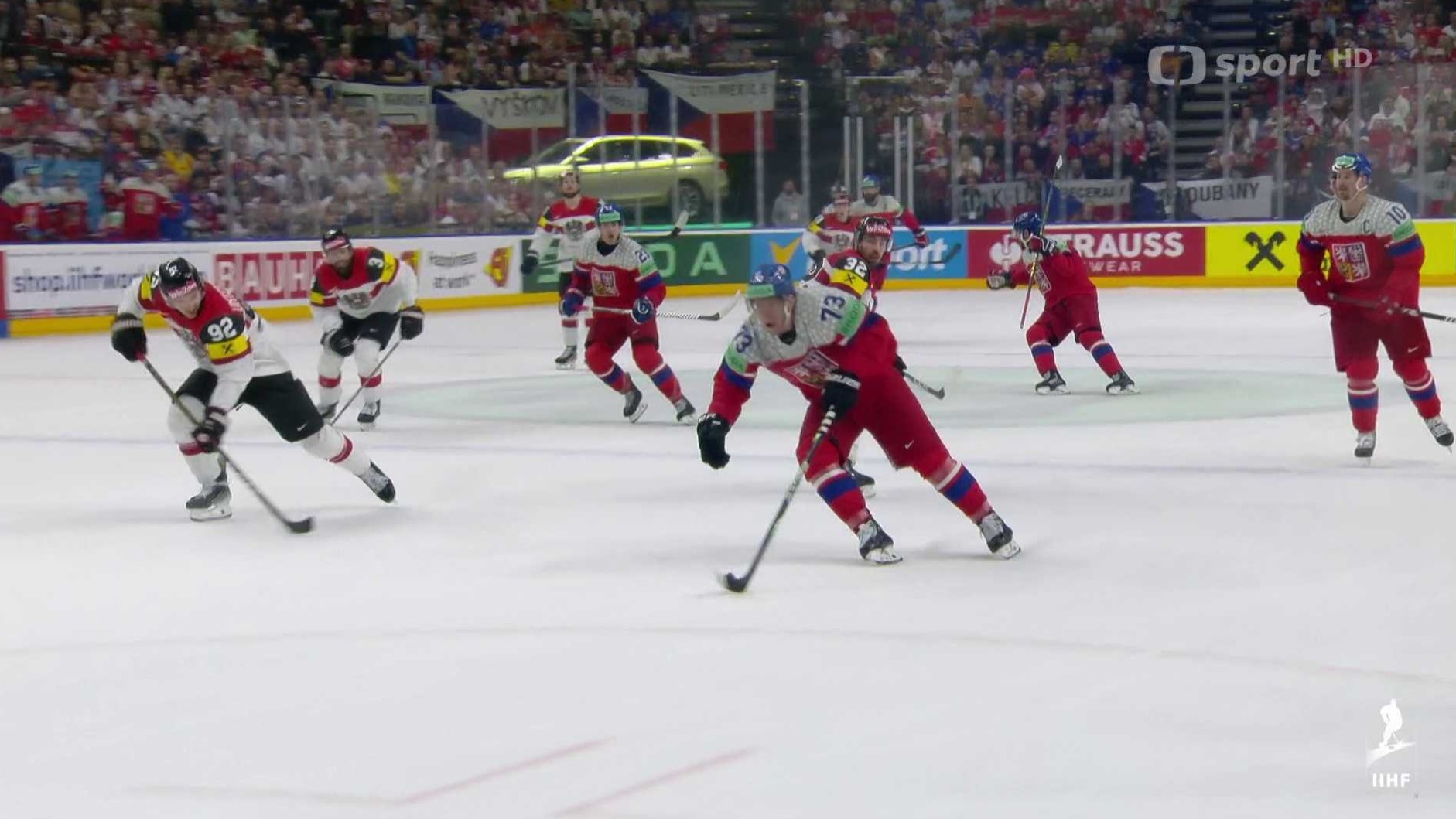 Česko - Rakousko - MS v ledním hokeji 2024 Česko | Česká televize