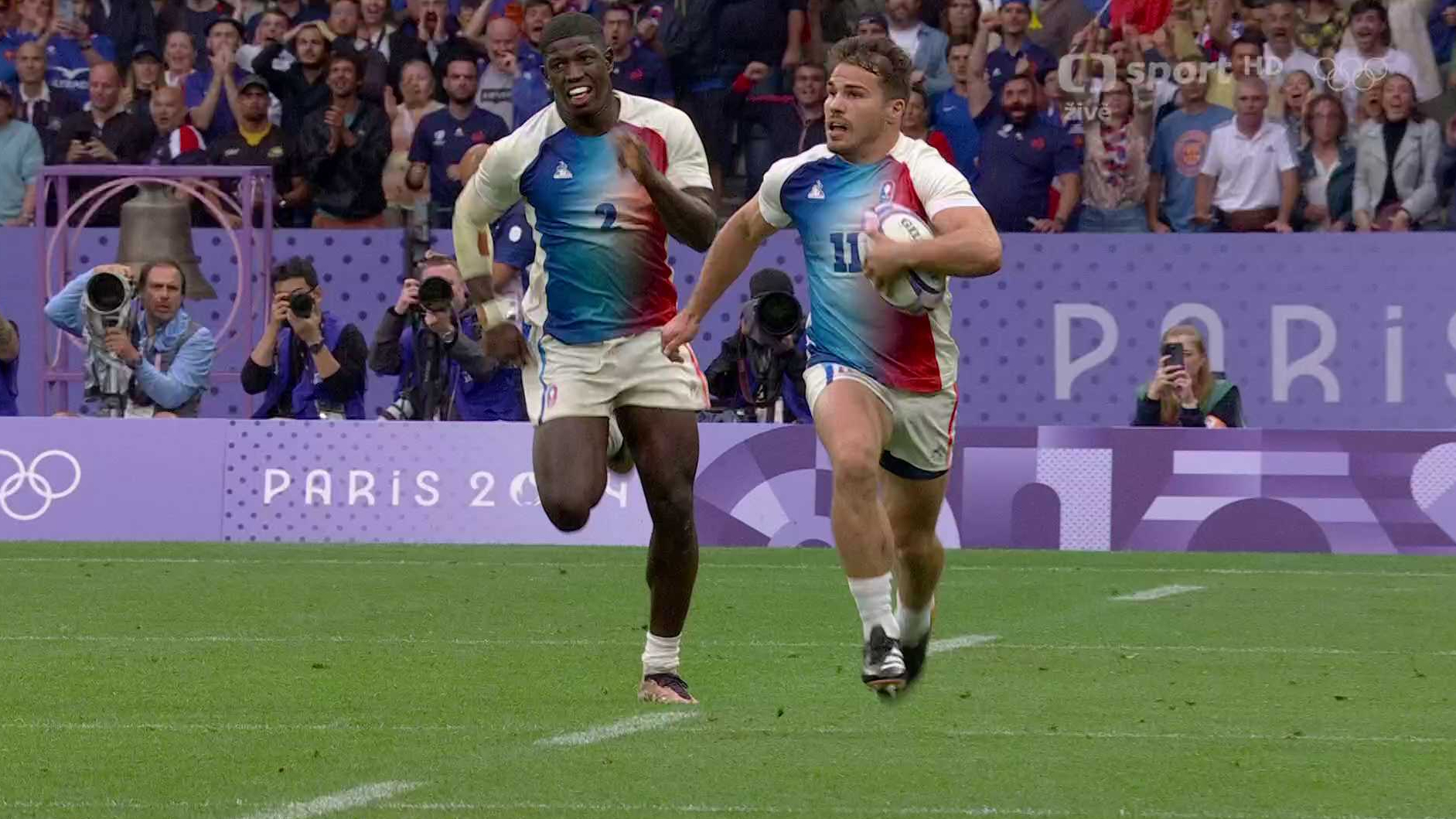 Ragby 7s: Francie - Fidži - XXXIII. letní olympijské hry 2024 Paříž ...